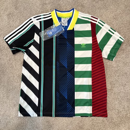 adidas Womens KSENIASCHNAIDER Repurposed Football Jersey IU2461-SZ L | eBay