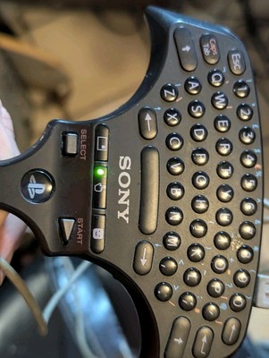 Sony PlayStation 3 PS3 Wireless Keypad Keyboard For Controller - Works ...