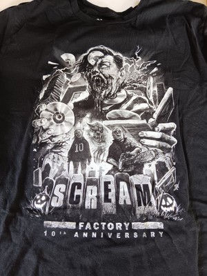 Scream Factory 10th Anniversary 3xl XXXL Gutter Garbs Horror | eBay