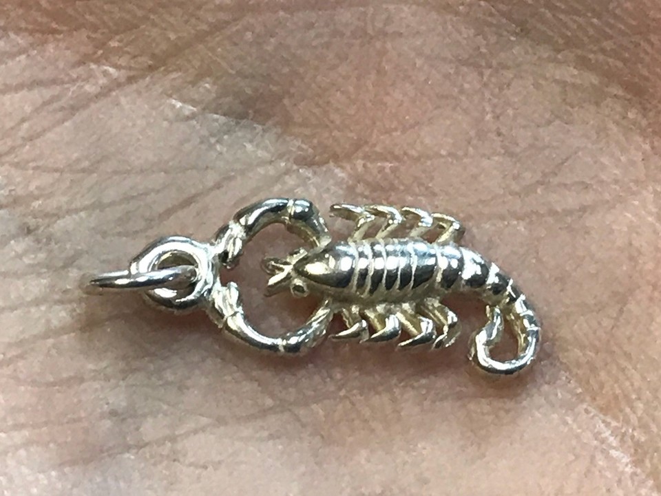 TINY STERLING SILVER BOSTON LOBSTER CHARM CRAWFISH OCEAN LIFE | eBay