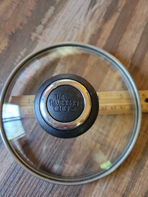 The Pampered Chef Pot Pan Skillet Frying Glass Lid 5-1/2 inch ...