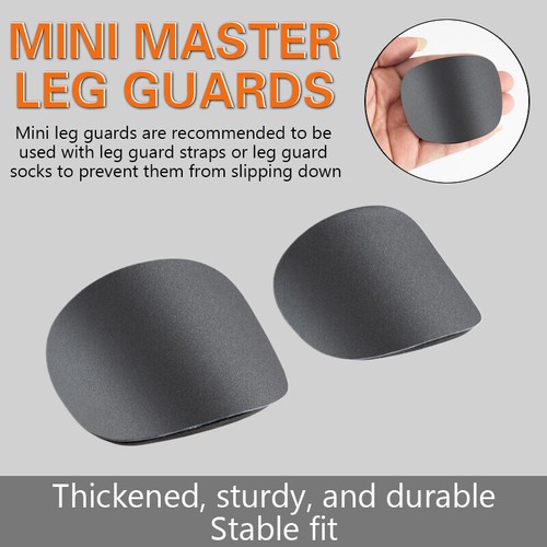 1 Pair Mini Football Shin Pad Wear-resistant Shock Absorbing Leg Shank ...