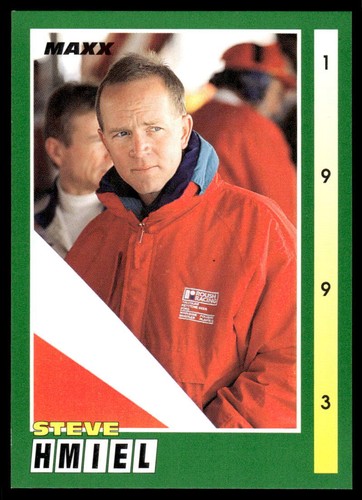 Steve Hmiel 1993 Maxx Race Cards # 147 Base | eBay