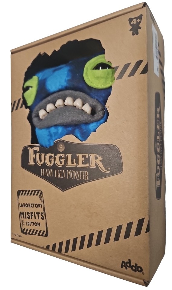 Fuggler Funny Ugly Monster Laboratory Misfits Green Blue Plush Toy NEW ...