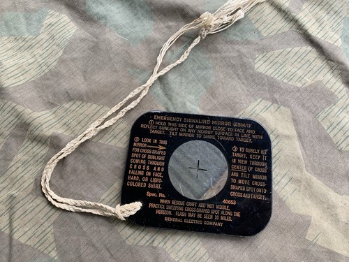 WW2 US Air Force ESM/1 Emergency Signal Mirror | eBay