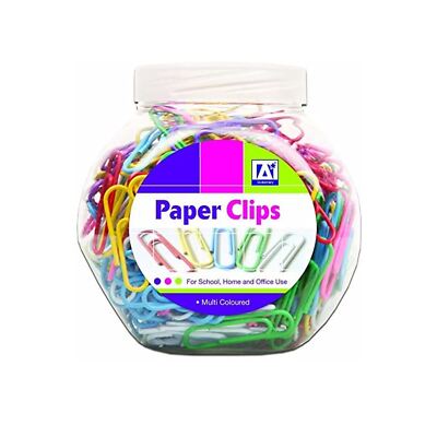 Paper Clips Tub Multi-Coloured | eBay UK