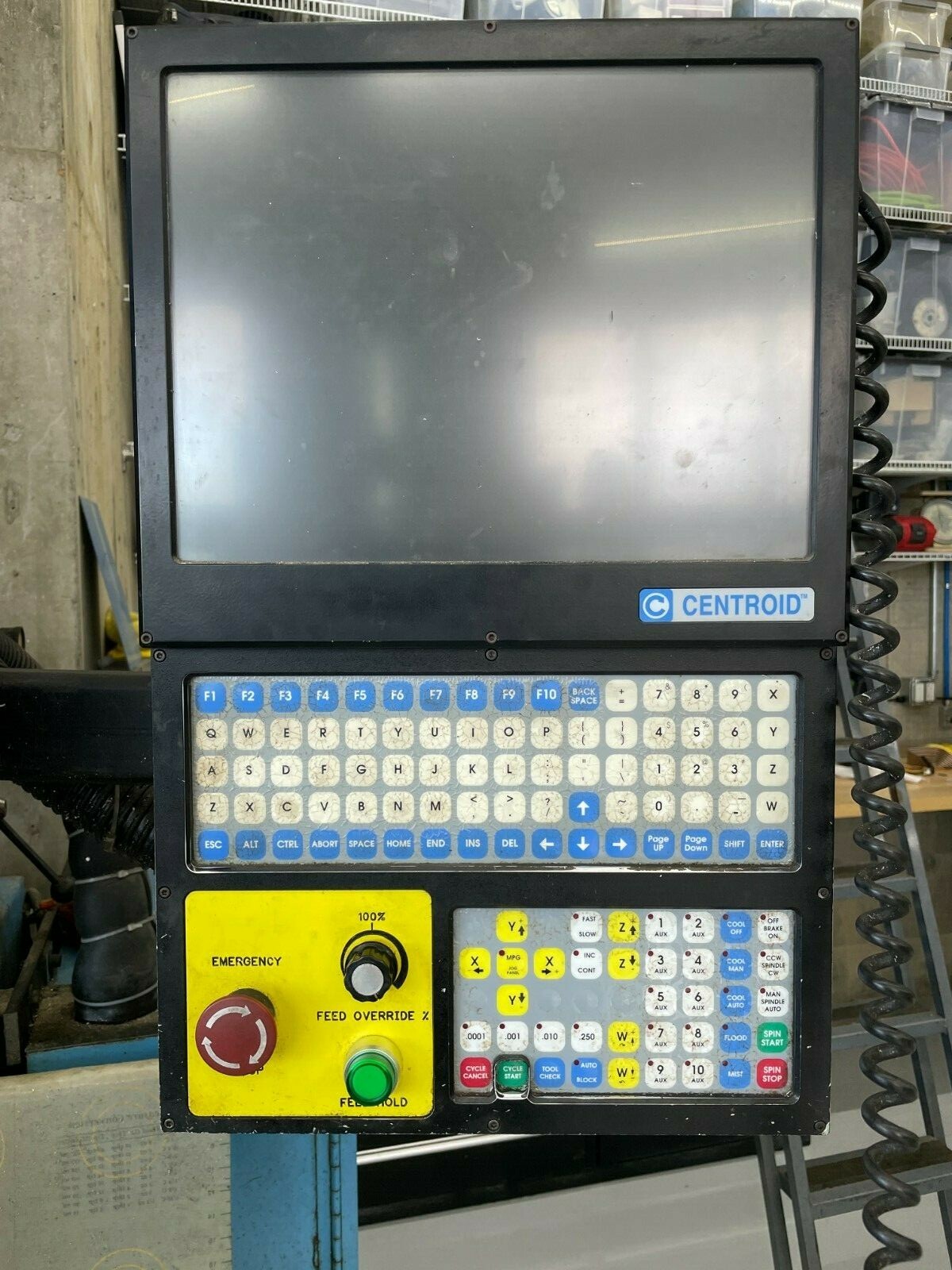 Centroid Supermax M50 M40 CNC Operator Panel | eBay