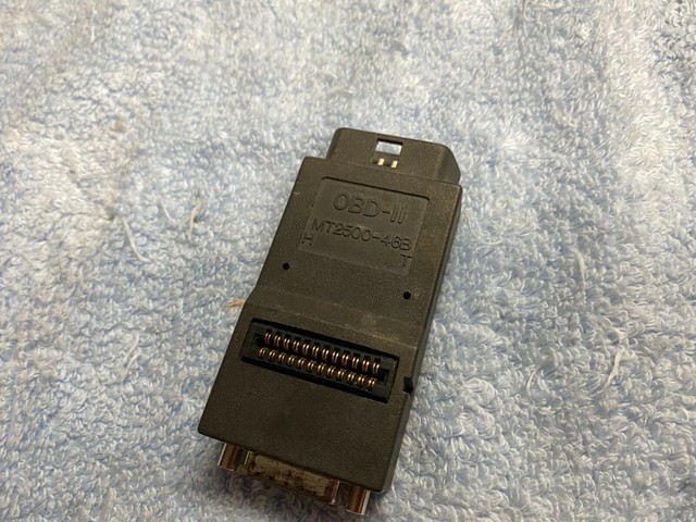 Snap on Mt2500-46b Mtg2500 OBD 2 OBDII Adapter Personality Keys Snap-on ...