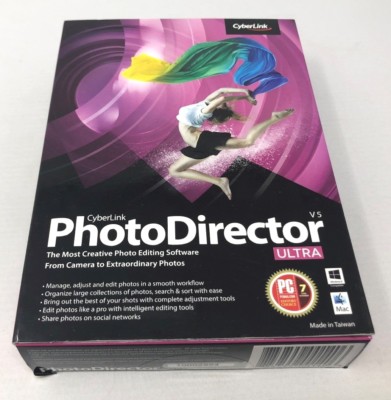 Cyberlink Photodirector Ultra V5 PC/Mac - NEW / SEALED - | eBay