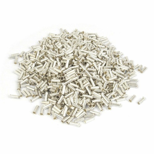 2000pcs EN2508 Non-insulated Crimping Pipe Bare Terminal 14AWG Wire ...