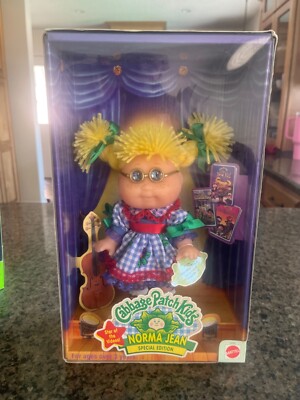 NIB! Vintage Cabbage Patch Kids Norma Jean Doll 1998 Special Edition ...