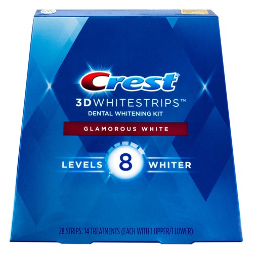 5 Pack Crest 3D White Glamorous White Whitestrips, 28 Strips ...