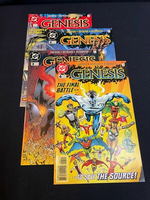Genesis (1997) #1-4; complete miniseries; DC New Gods; John Byrne; DC ...