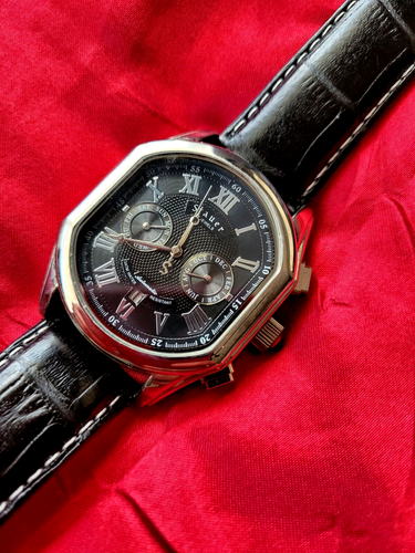 ⚡️Great Condition Stauer Meisterzeit 18175 Automatic Men's Watch | eBay