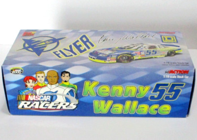 #55, KENNY WALLACE Square D, 1999 Monte Carlo, 1 OF 2508, NASCAR Racers ...