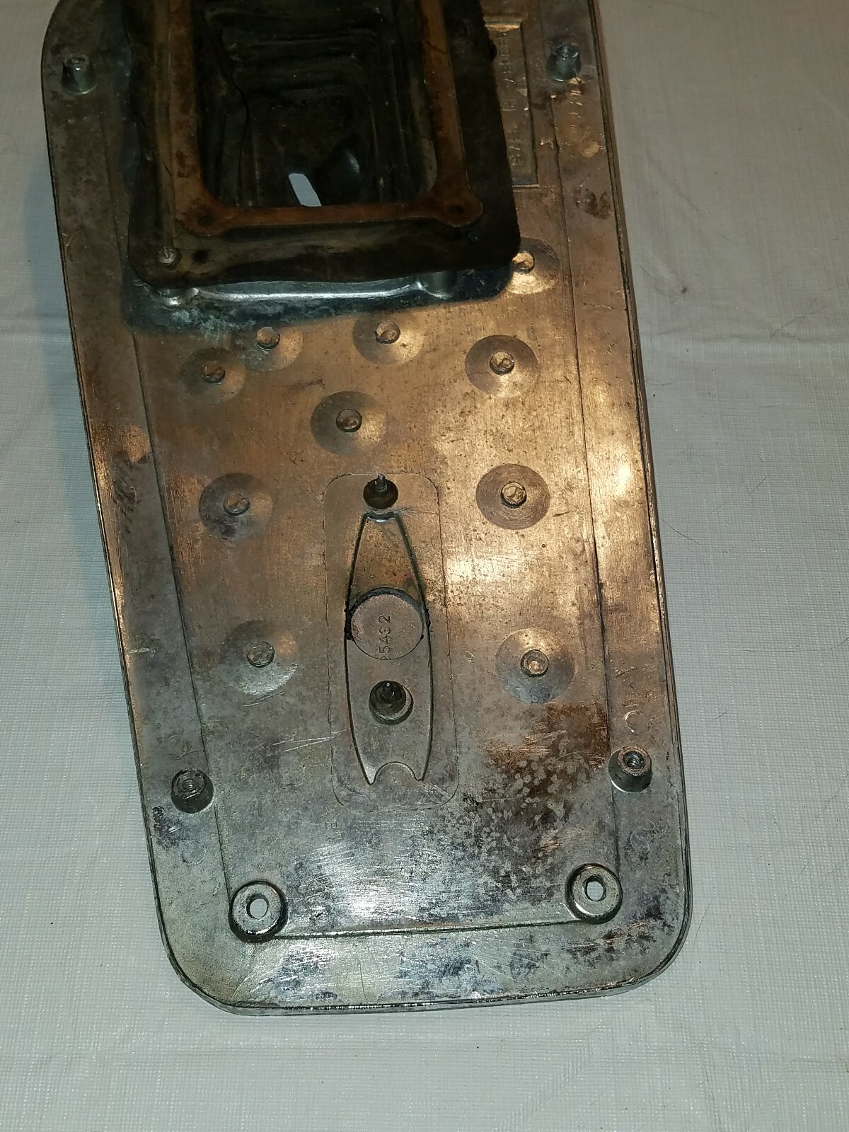 1965-1969 Oldsmobile 442 F85 Cutlass 4 Speed Console Plate Box 5 ...