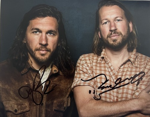 THE TESKEY BROTHERS SIGNED 8x10 PHOTO COUNTRY FOLK DUO AUTOGRAPH ...