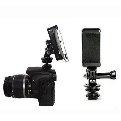 5in1 Hot Shoe Mount Adapter Kit for Attaching Phone GoPro Hero DSLR ...
