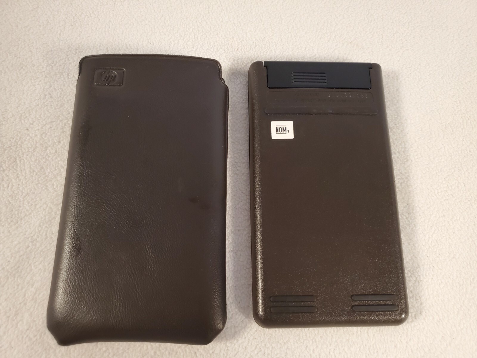 Hewlett Packard 10B Business Scientific Calculator & HP Case ...