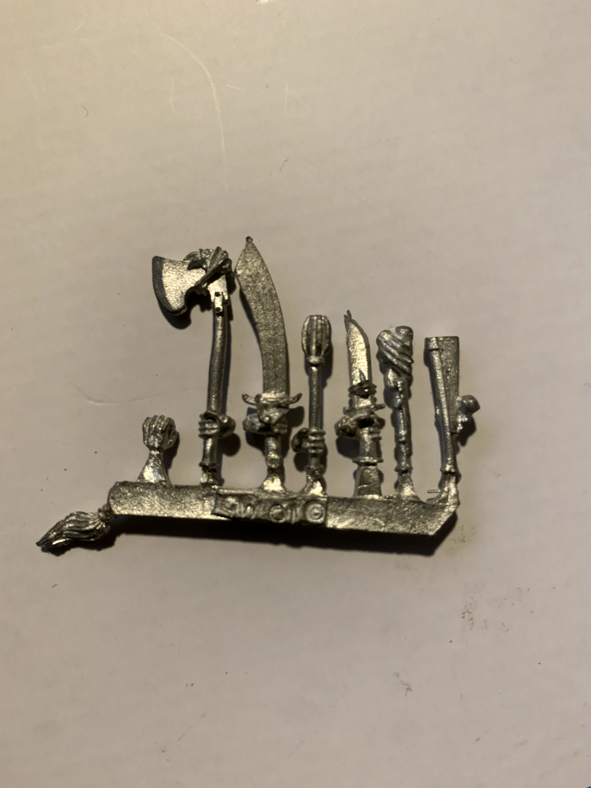 Warhammer Empire Mordheim Kislevites Hand Weapon Sprue | eBay
