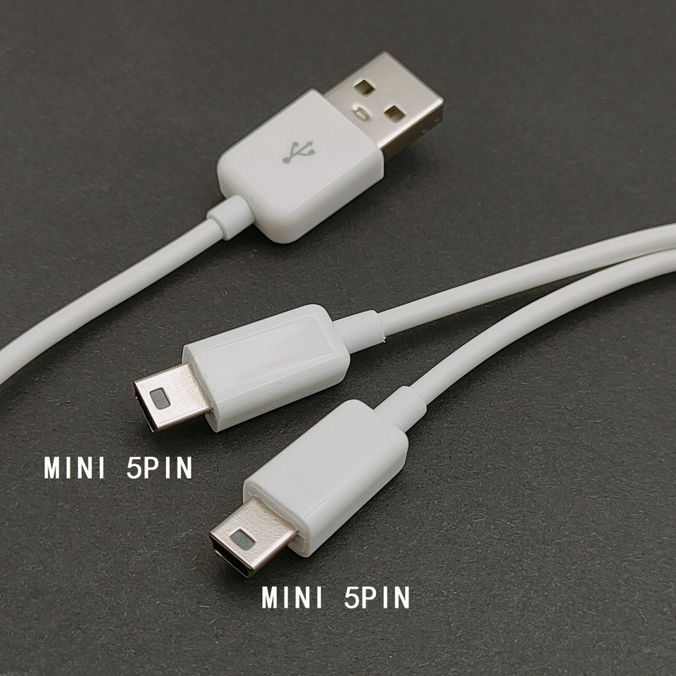 1M 3FT Dual Mini USB Splitter Cable Power up to Two Mini USB Devices at ...
