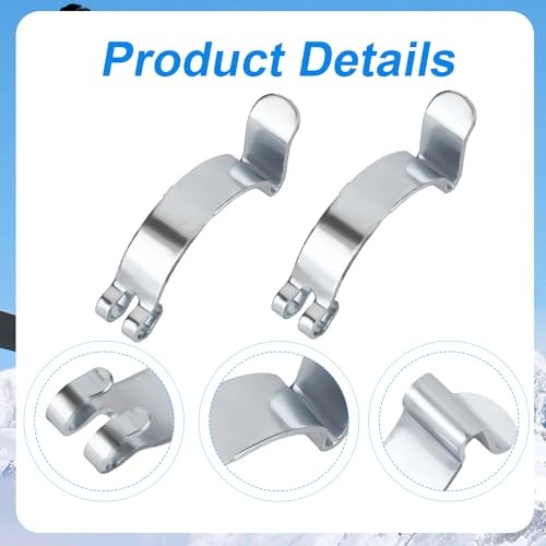 2pcs Car Air Filter Clips, Metal Air Cleaner Cover Clip Housing Box Lid ...