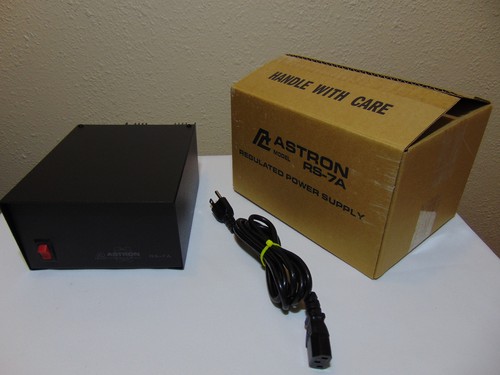 ASTRON RS7A Power Supply 115vac/DC 5 amp 7 RMS "Linear Power for your ...