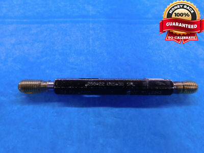 1/4 22 UNS 3B SPECIAL THREAD PLUG GAGE .25 .250 GO NO GO P.D.'S = .2205 ...