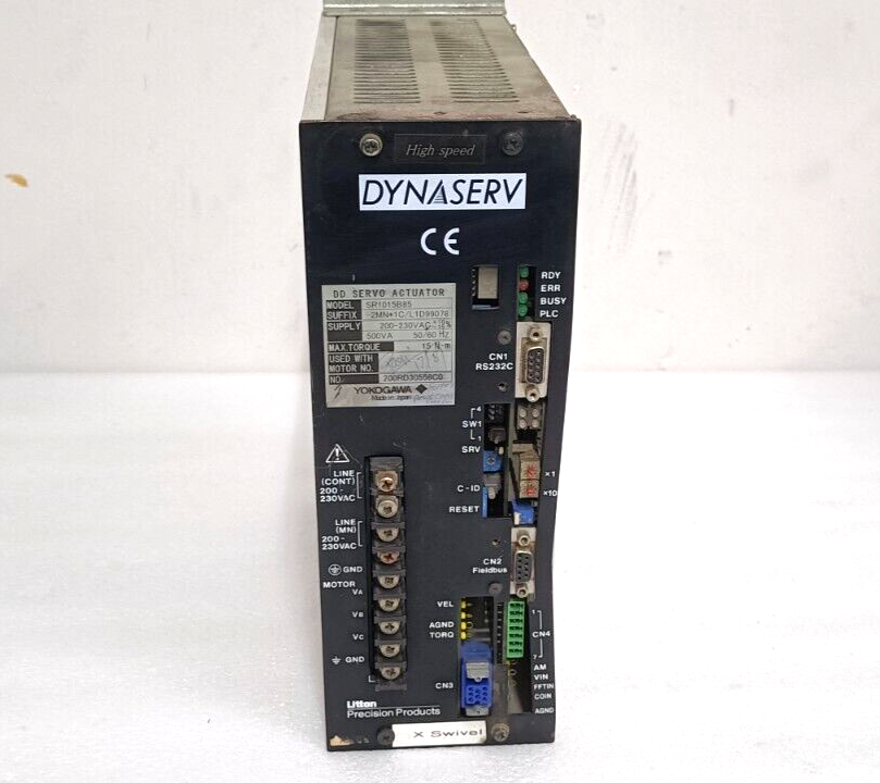 YOKOGAWA DYNASERV SR1015B85 DD SERVO ACTUATOR SR1015B85-2MN*1C/L1D99078 ...