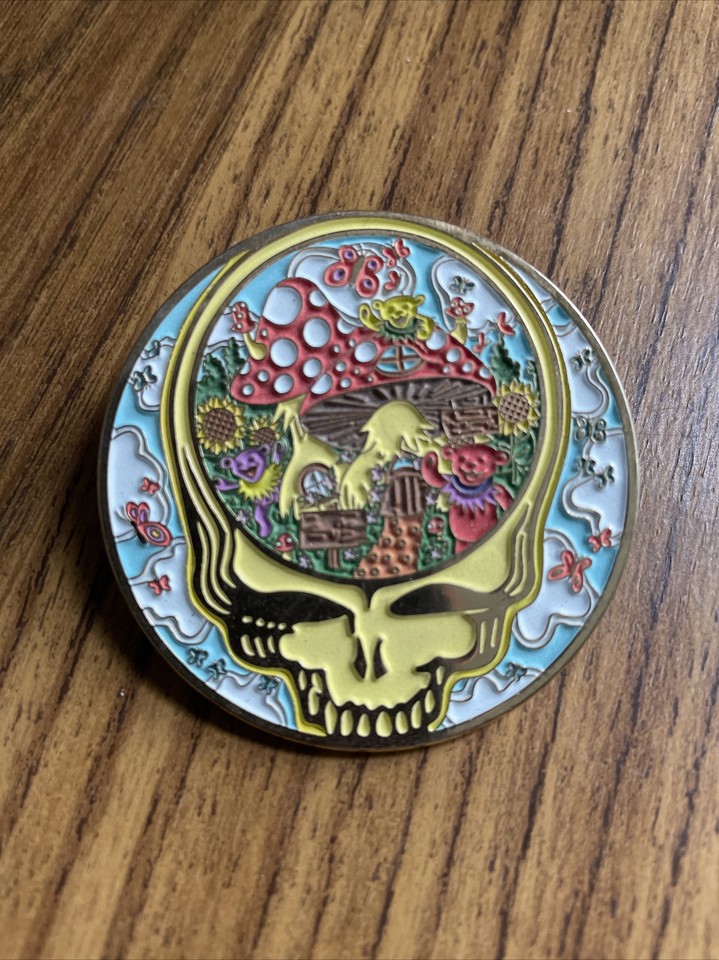 Grateful Dead Pin Steal Your Mushroom Face Dead And Co Company Hat Pin ...