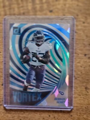 2023 Donruss Derrick Henry Vortex Cubic 35/50 Tennessee Titans | eBay