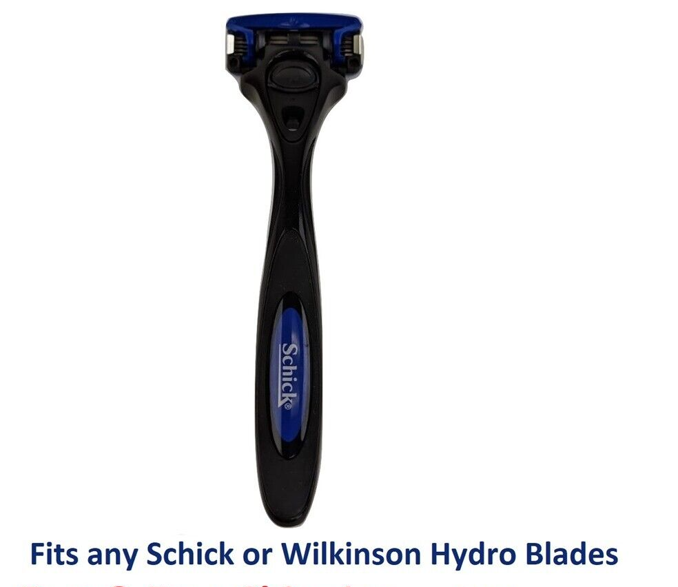 Schick Hydro 5 Metal Razor Shaver Handle fit Hydro3 Silk Blades Refill ...