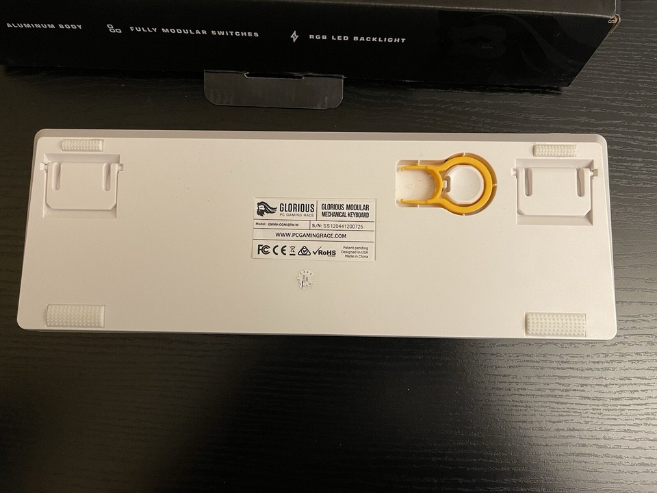 Glorious White gaming keyboard wireless | eBay