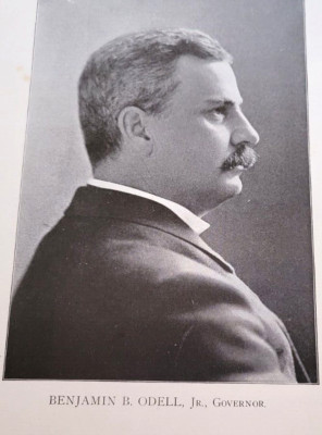 1904 BENJAMIN B. ODELL, Jr GOVERNOR OF NEW YORK Republican Party Print ...