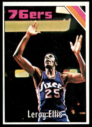 Leroy Ellis 1975-76 Topps #104 Philadelphia 76ers Basketball Card | eBay