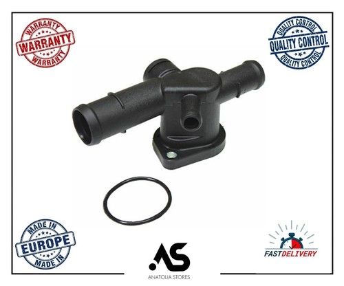THERMOSTAT COOLANT FLANGE PIPE FOR AUDI A3 SKODA OCTAVIA VW GOLF 1.6 ...