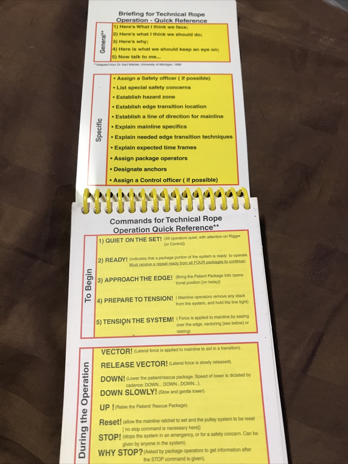 Technical Rescue Riggers Guide Rick Lipke Second Edition for sale ...