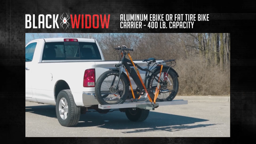 Black Widow Aluminum eBike or Fat Tire Bike Carrier â€“ 400 lb ...