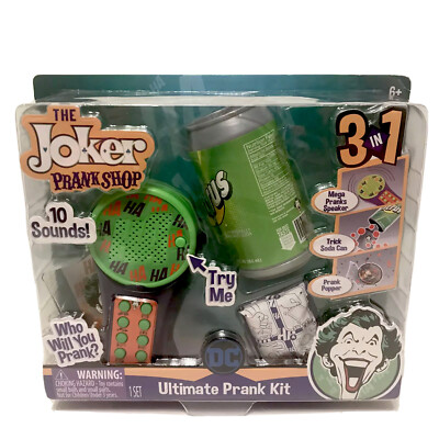 Batman Joker Prank Shop DC Comic Ultimate Prank Kit Remote Controlled ...