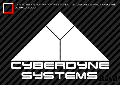 (2x) Cyberdyne Systems Sticker Decal Die Cut | eBay