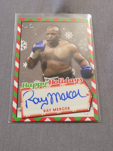 2022 Leaf Happy Holidays Ray Mercer Auto Boxing | eBay