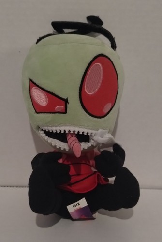 Nickelodeon Invader Zim Zipper Mouth Plush Alien 10" | eBay