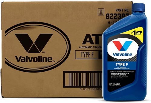 Valvoline Type F (ATF) Automatic Transmission Fluid 1 QT, Case of 6 ...