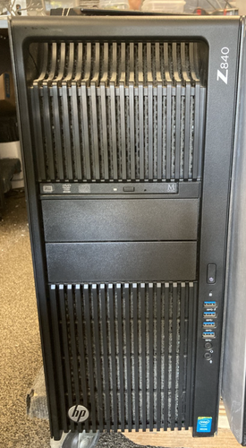 HP Z840 Xeon E5-2630 v3 @2.40GHz 32GB RAM NO HDD FirePro Graphics W8000 ...