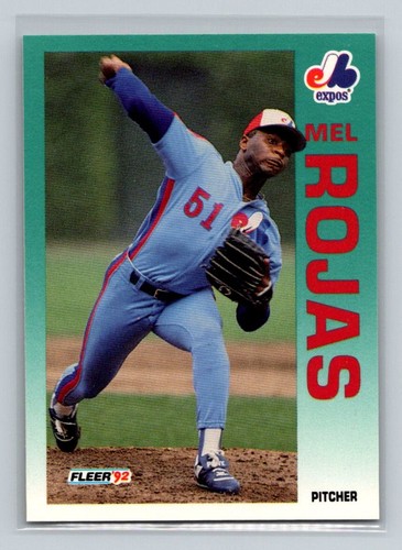 1992 Fleer #490 Mel Rojas Montreal Expos Baseball Card | eBay