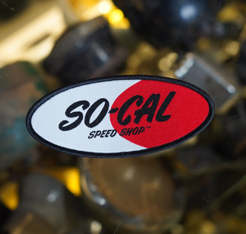 SO-CAL SPEED SHOP Jacket Hat PATCH vtg style Hot Rod Bonneville SCTA ...