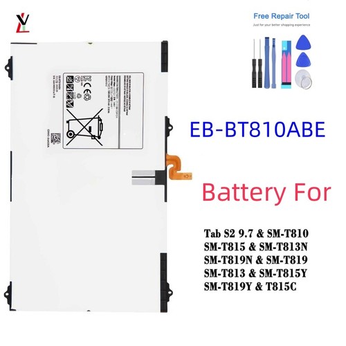 EB-BT810ABE Battery For Samsung Galaxy Tab S2 9.7 SM-T810 T815C SM-T815 ...
