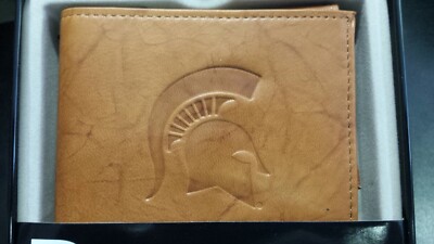 NCAA Michigan State Spartans Embossed Billfold / Wallet | eBay