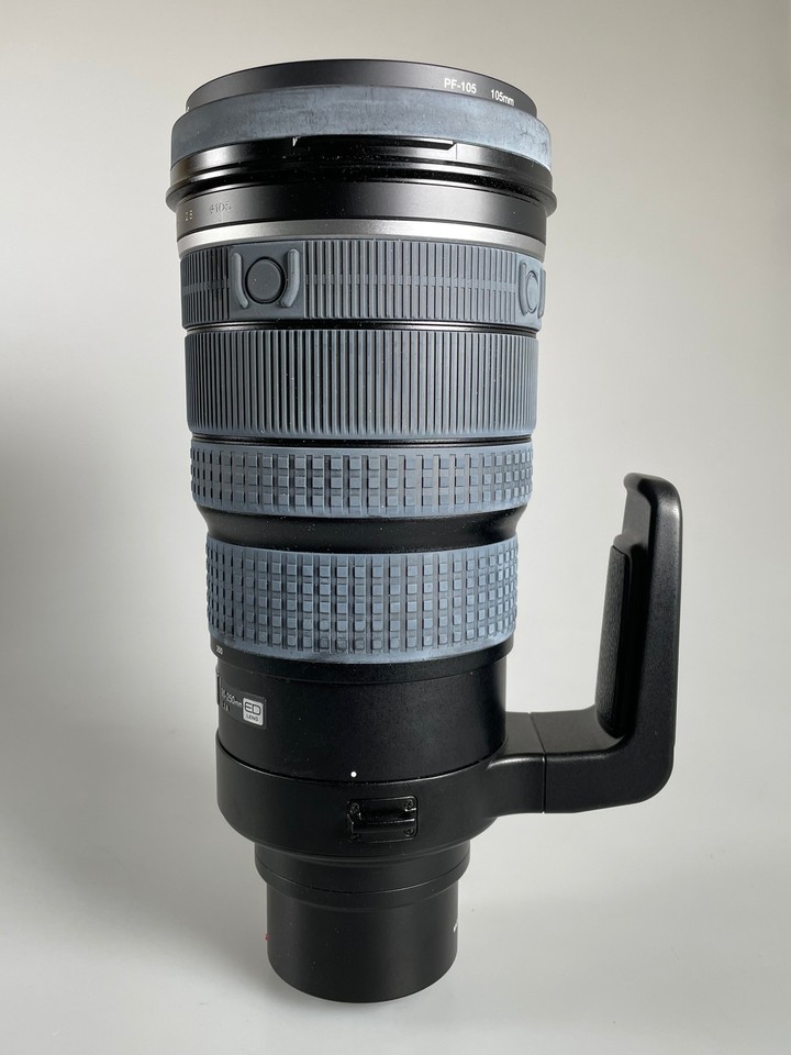 Olympus Zuiko Digital ED 90-250mm F2.8 For Four Thirds w/ PF-105 105mm ...
