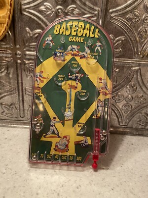 2006 BASEBALL Home Run PINBALL GAME 10 inch Table Top Game | eBay